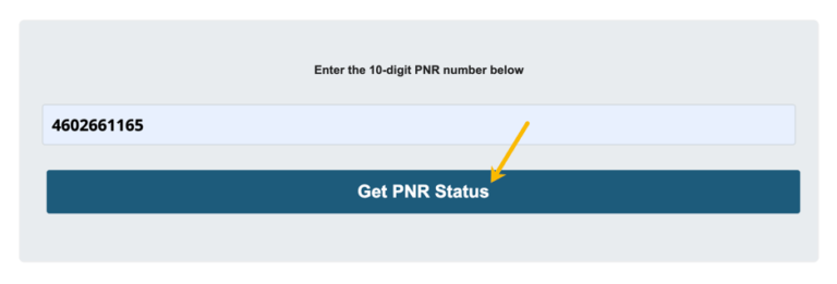 Home - PNR Status